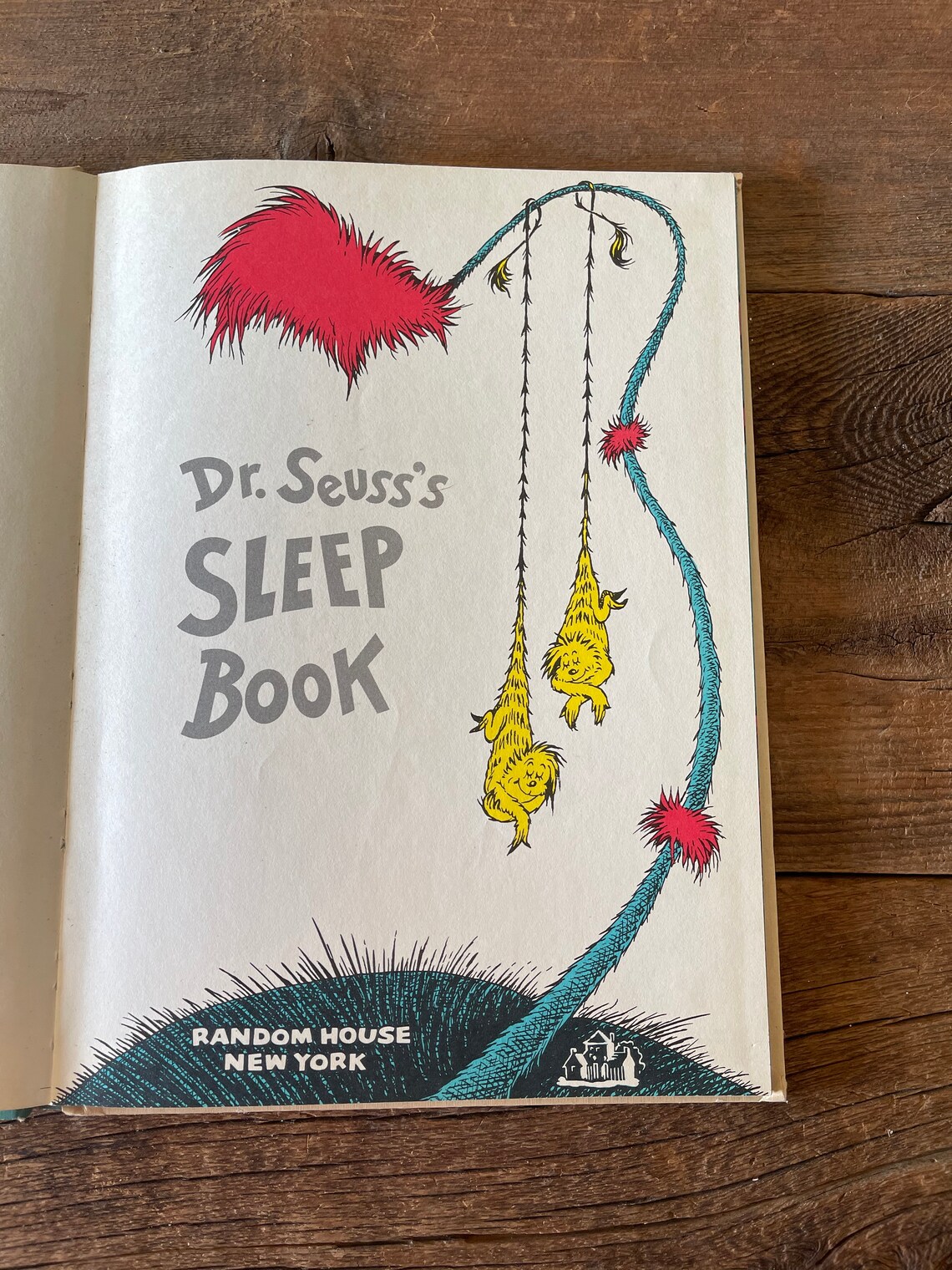 Vintage Dr. Seuss's Sleep Book 1962 - Etsy