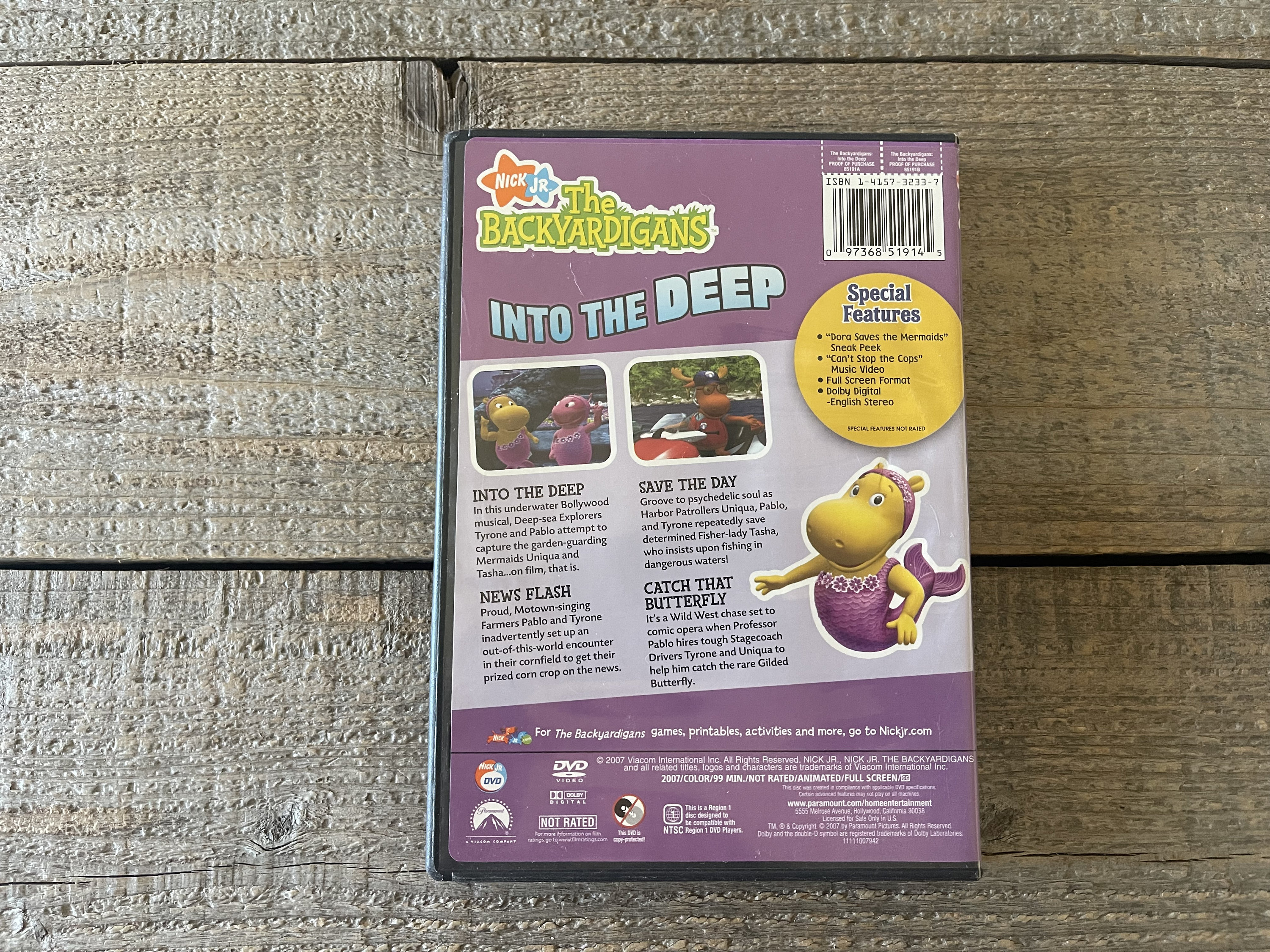 The Backyardigans DVD // into the Deep // Nick Jr - Etsy