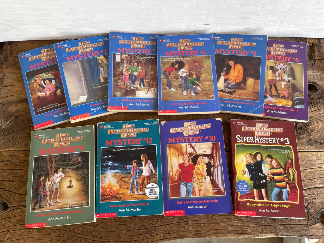 The Babysitter's Club MYSTERY Books // Choose One // 1990's - Etsy