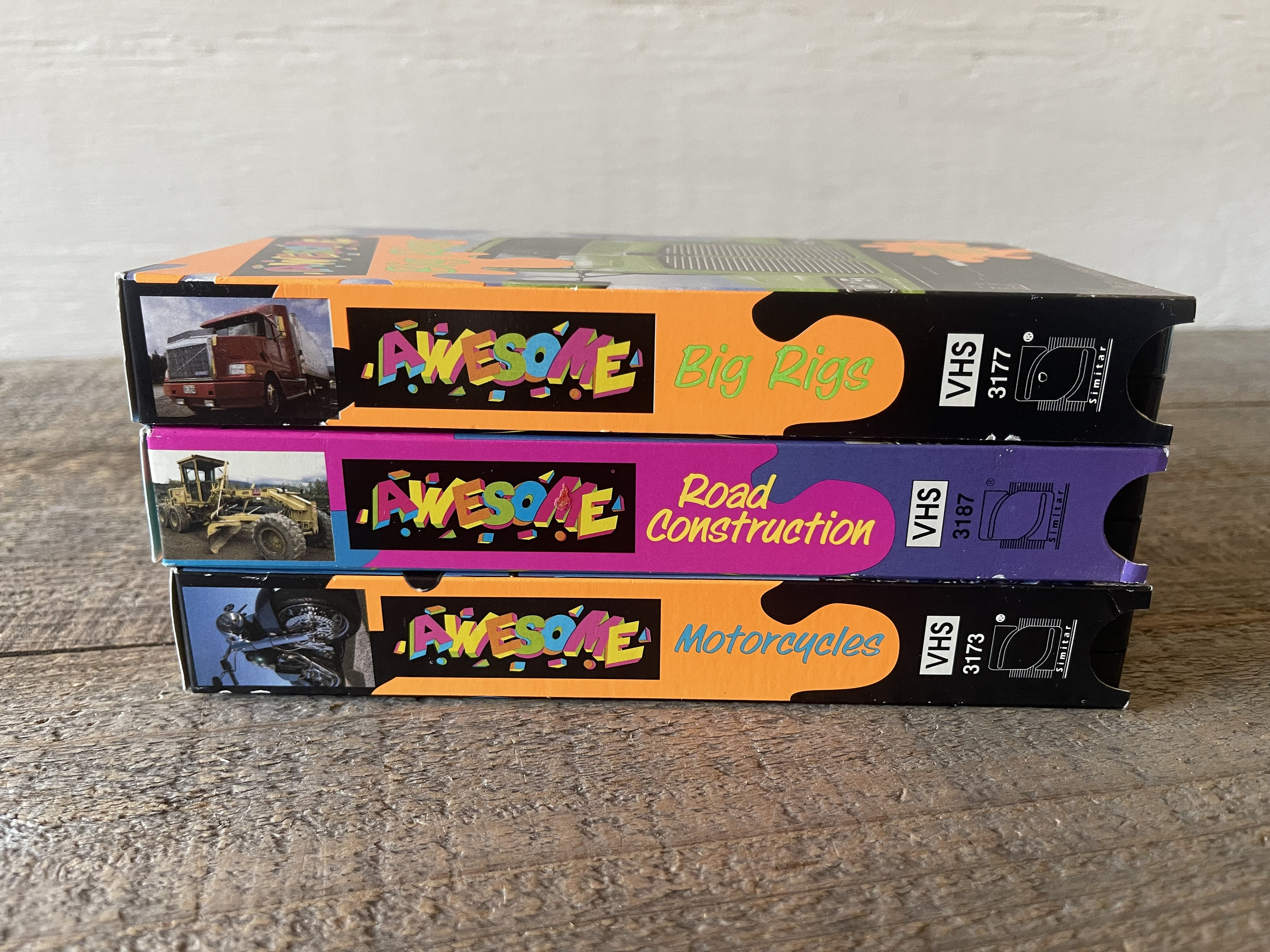 Vintage Kids VHS Movies About Transportation // Awesome Big Rigs ...