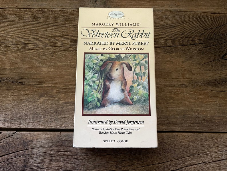 The Velveteen Rabbit VHS // Margery Williams // Narrated by - Etsy
