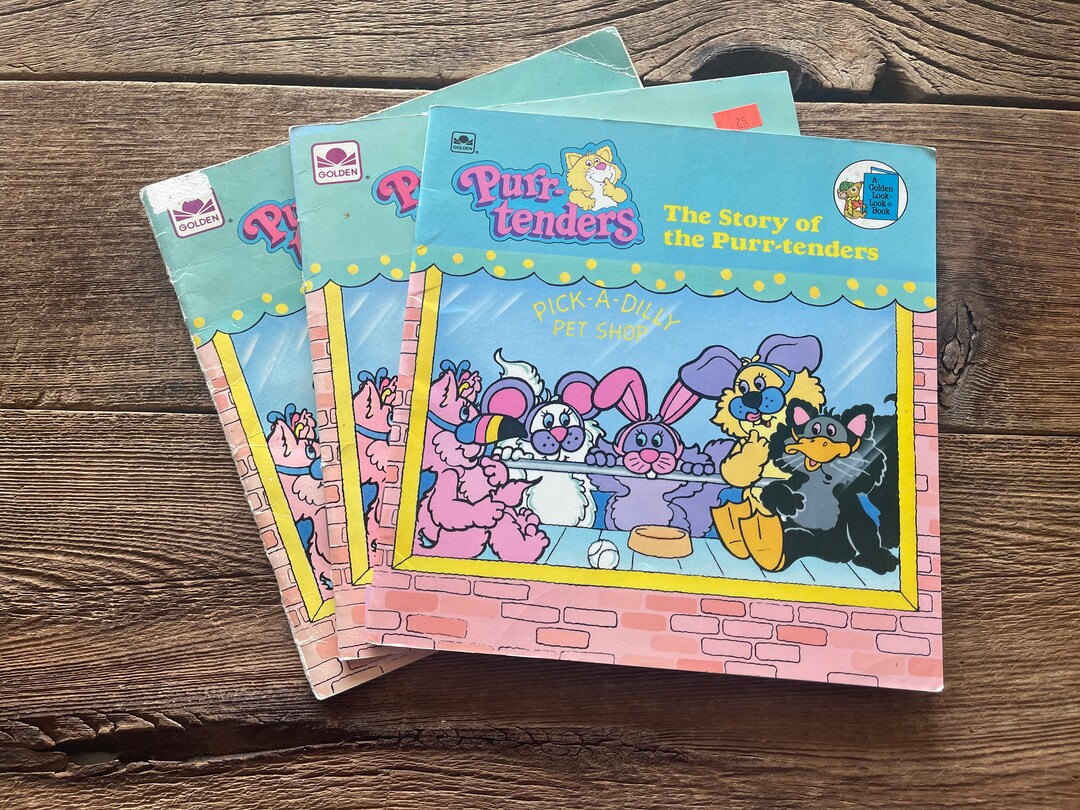 The Story of the Purr-tenders // 1988 Hallmark Purr-tenders // A Golden ...