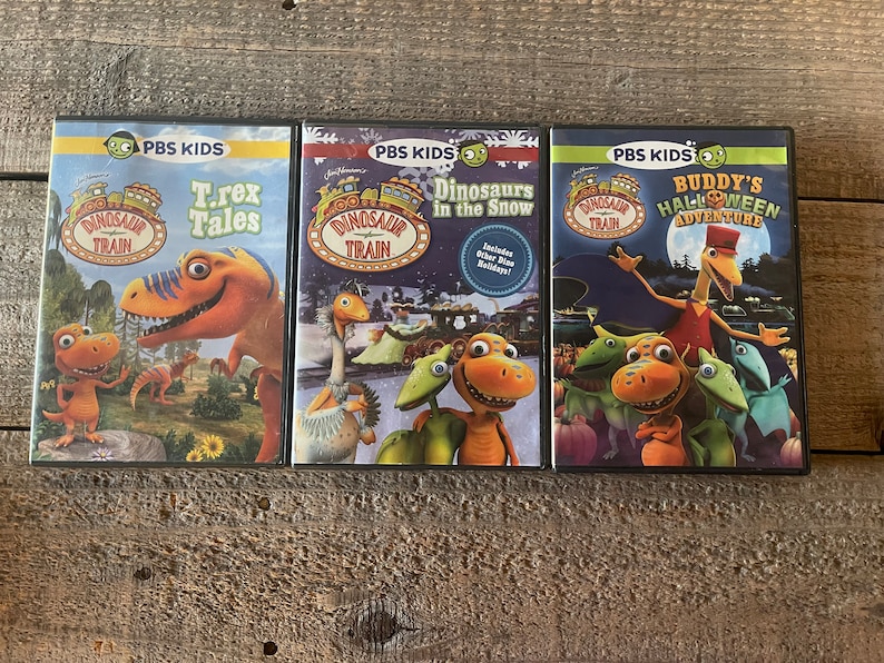 Dinosaur Train Dvds // You Choose // PBS Kids // T.rex Tales, Dinosaurs ...