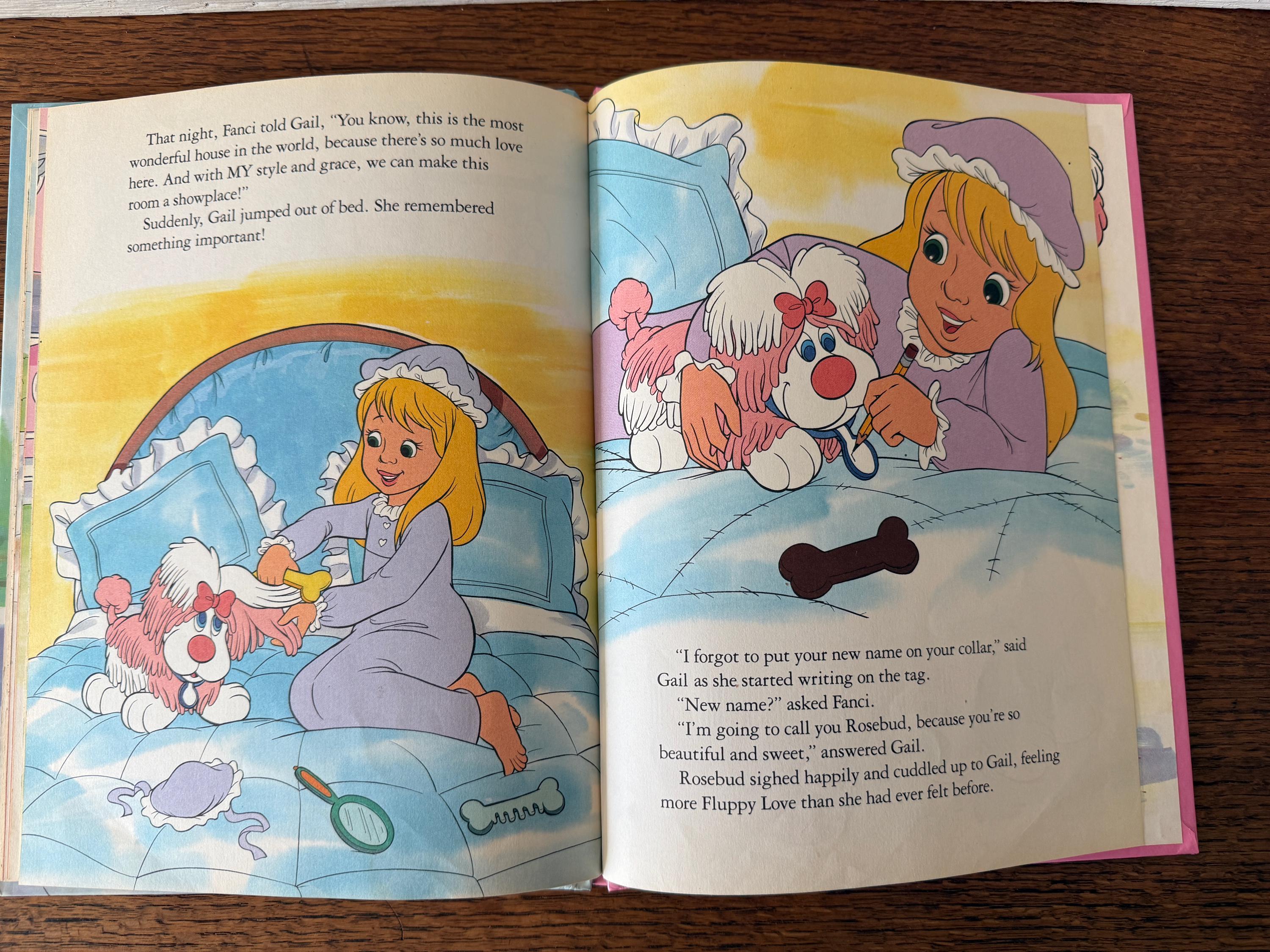 Disney's Fluppy Dogs Book, "home for a Fanci Flup" 1986 Golden Book - Etsy