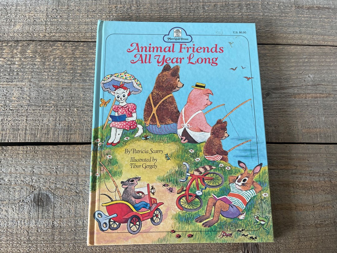 Animal Friends All Year Long // Patricia Scarry, Tibor Gergely ...