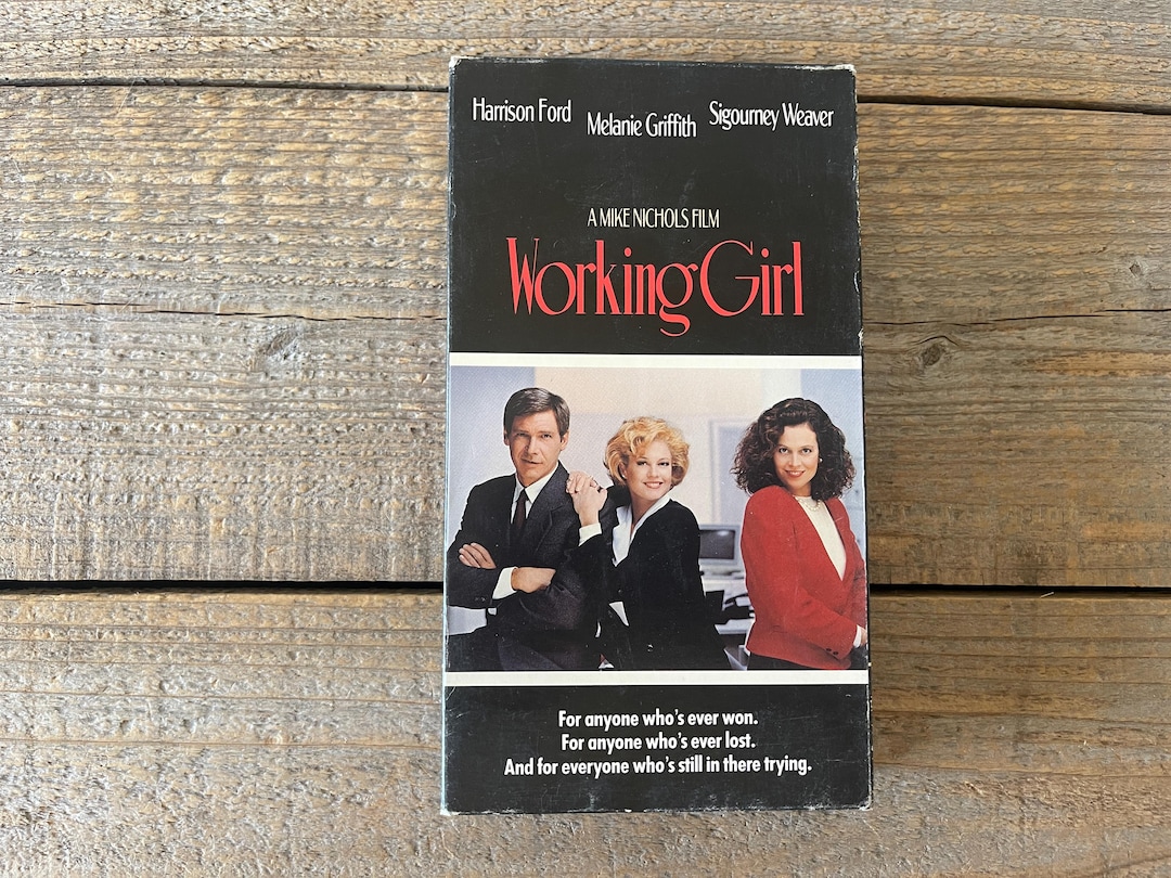 Working Girl VHS Movie // 1989 Comedy Romance // Harrison Ford, Melanie ...