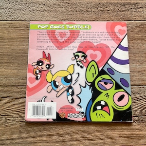 The Powerpuff Girls Book // "bubble Trouble" // 2000 - Etsy