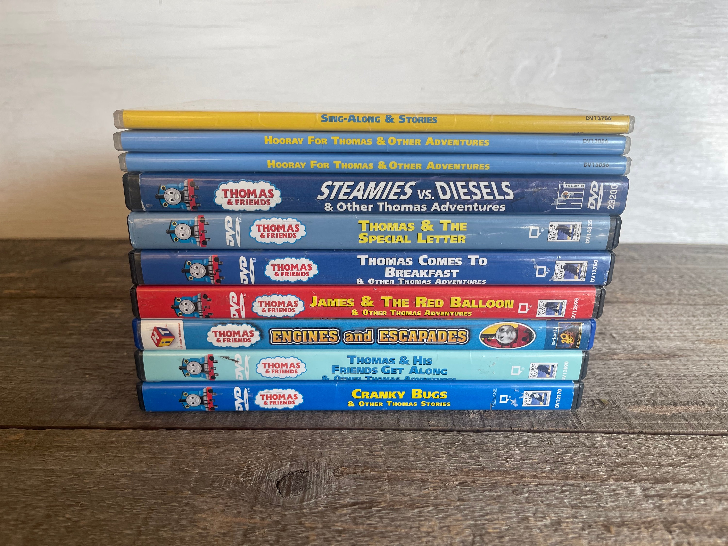 Thomas & Friends Dvds // Sold Individually // Thomas the Train Engine ...