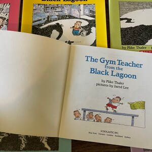 Vintage 1990's Black Lagoon Books // You Choose // by Mike Thaler ...