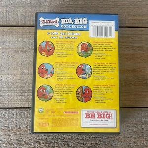 Clifford the Big Red Dog DVD Collection: 6-DVD Set - Etsy