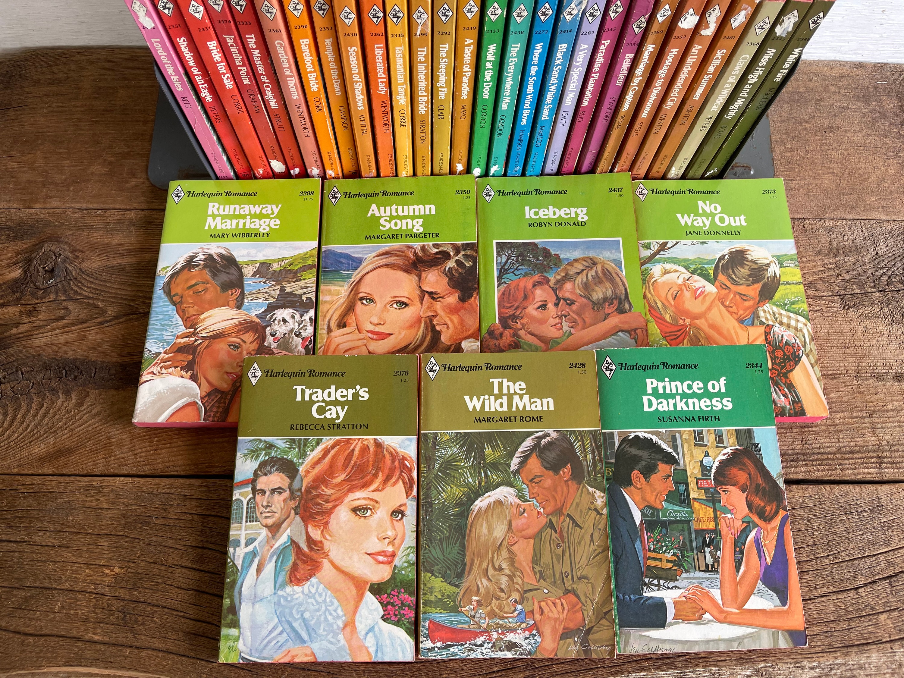 Vintage Harlequin Romance Novels You Choose 1970s Etsy