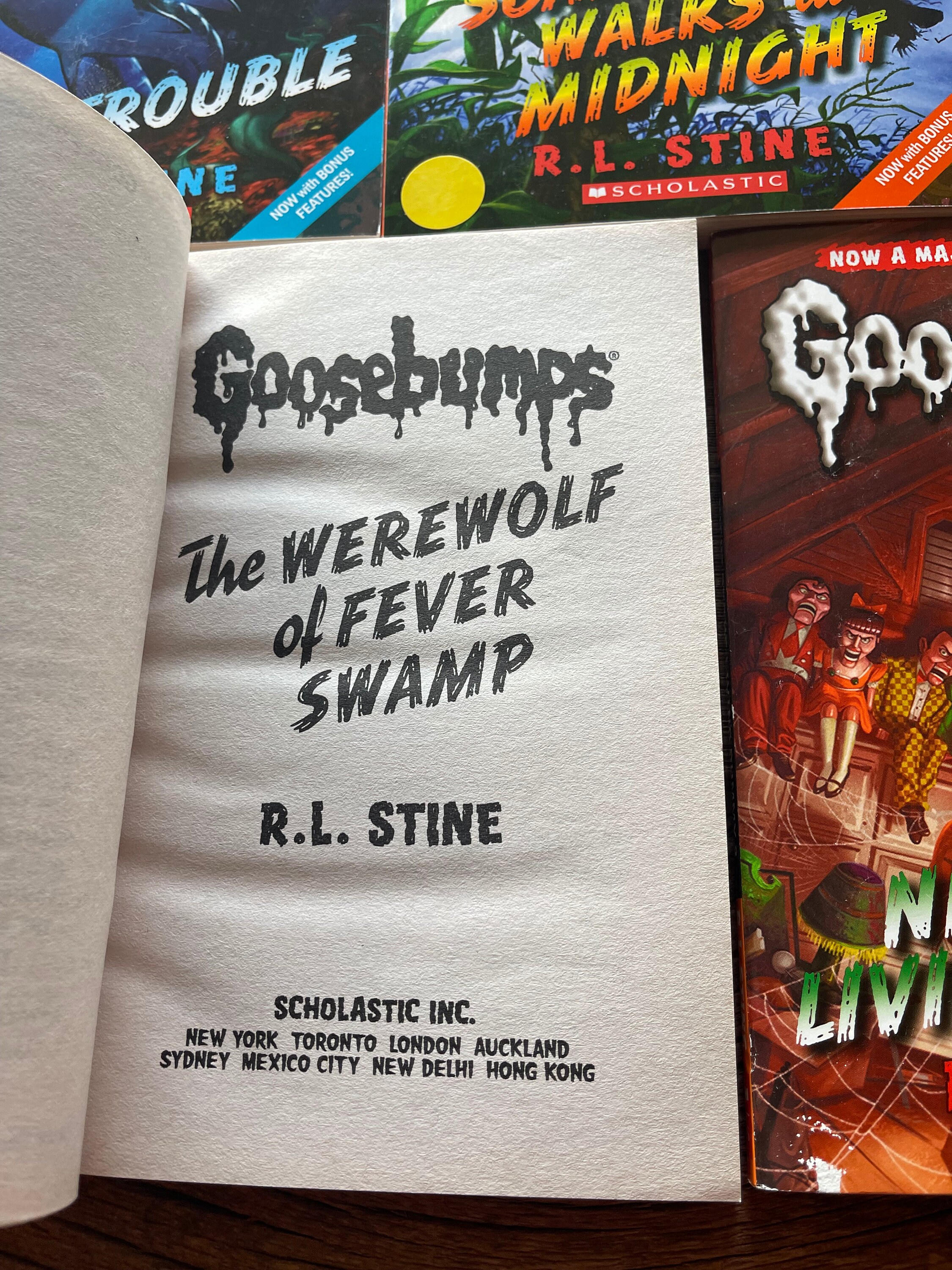 Goosebumps Books // You Choose // R.L. Stine - Etsy