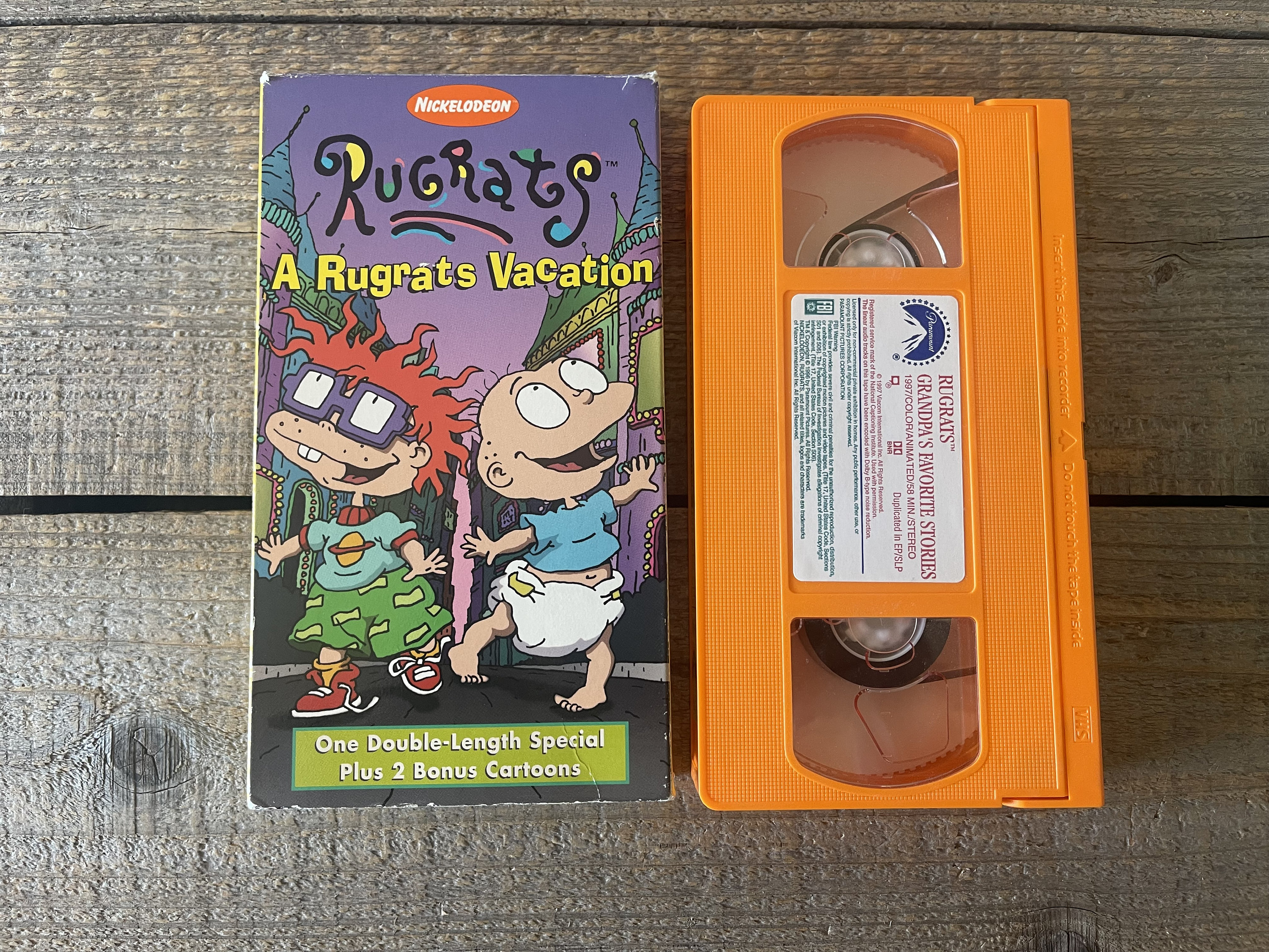 Rugrats VHS Movies // Sold Individually // A Rugrats Vacation or Dr ...