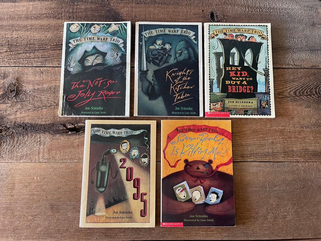 The Time Warp Trio Series Books // You Choose // Jon Scieszka // 1990's ...