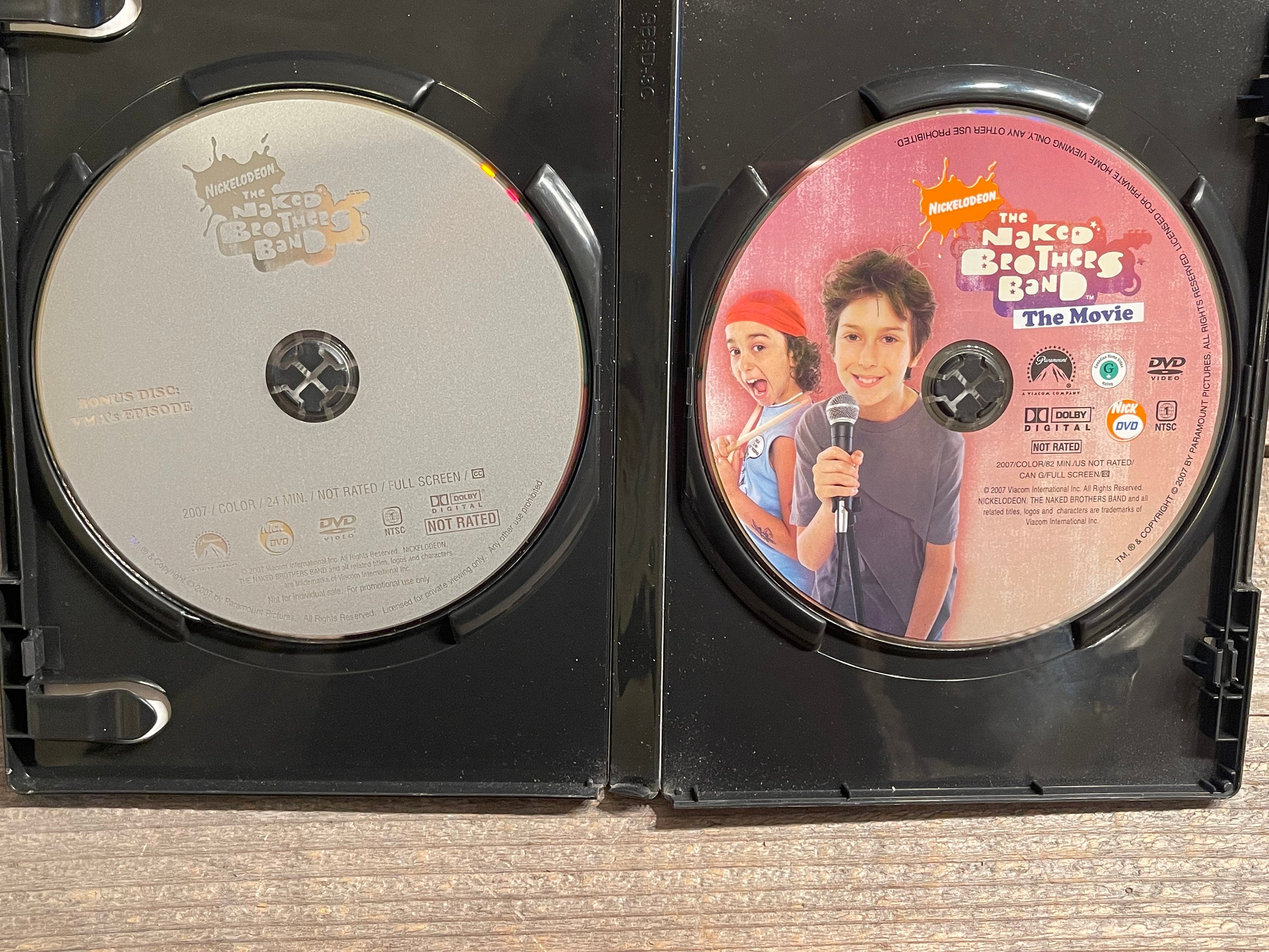 The Naked Brothers Band Dvds // Nickelodeon // Set of 2, NBB the Movie ...