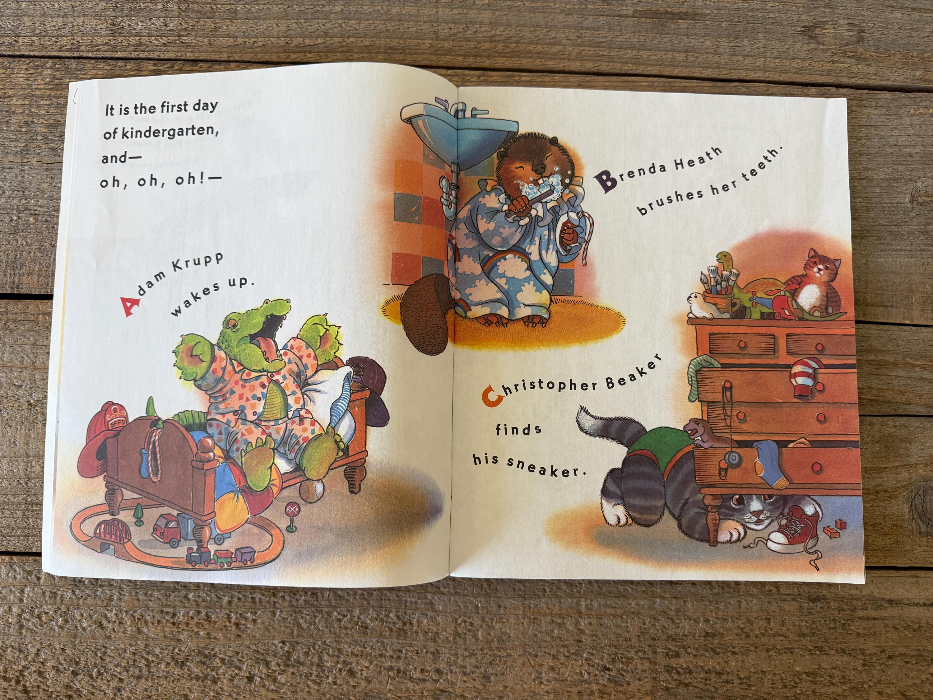 Miss Bindergarten Gets Ready for Kindergarten Book and Cassette - 1998 ...
