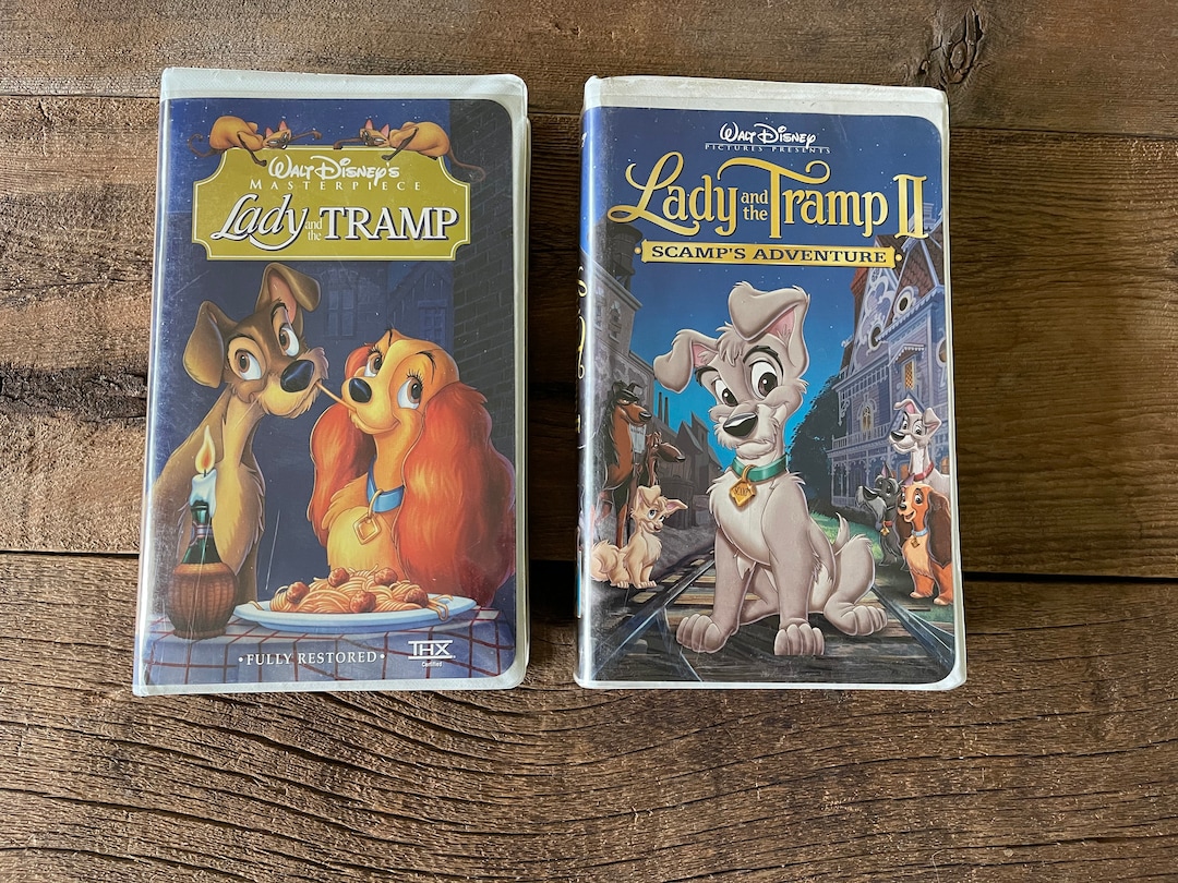 Vintage Lady and the Tramp VHS Movies - Etsy