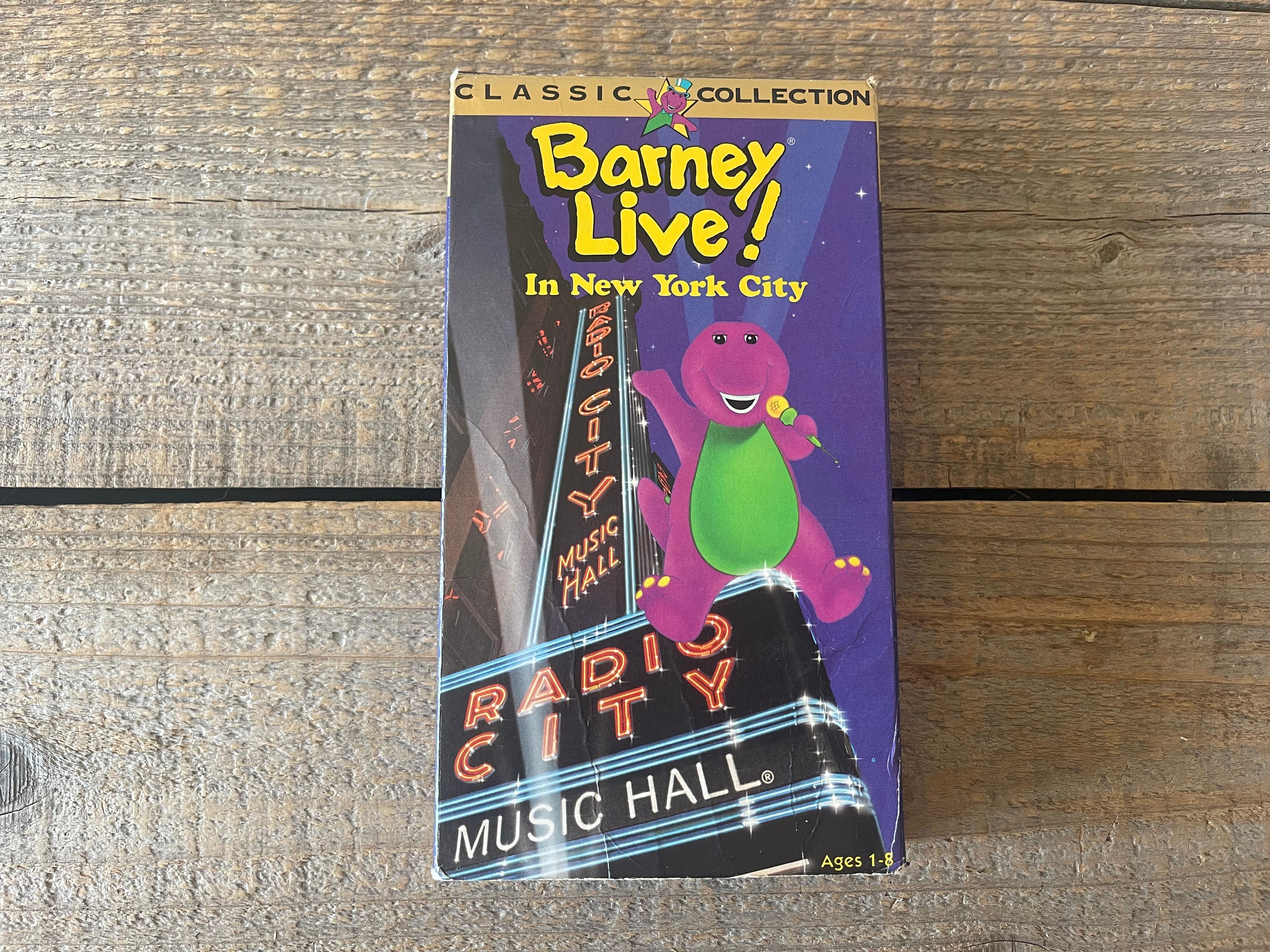Barney Vhs 1994 New York City Barney Live In New York City VHS Video