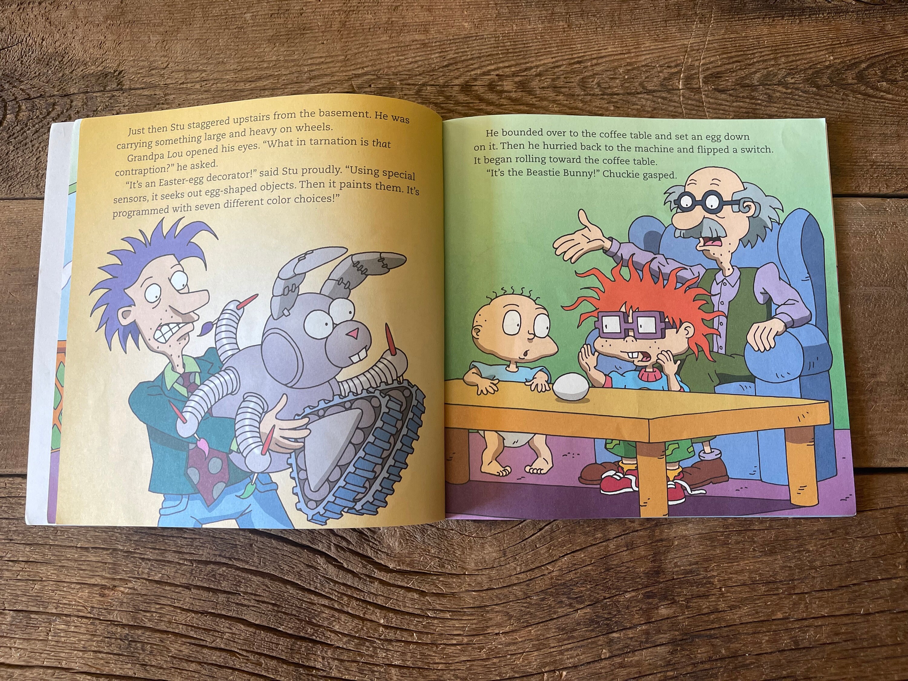 Vintage Rugrats Book chuckie Meets the Beastie - Etsy Australia