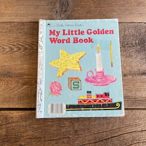 My Little Golden Word Book // 1968 - Etsy