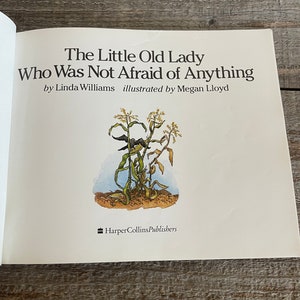 The Little Old Lady Who Was Not Afraid of Anything // Linda Williams ...