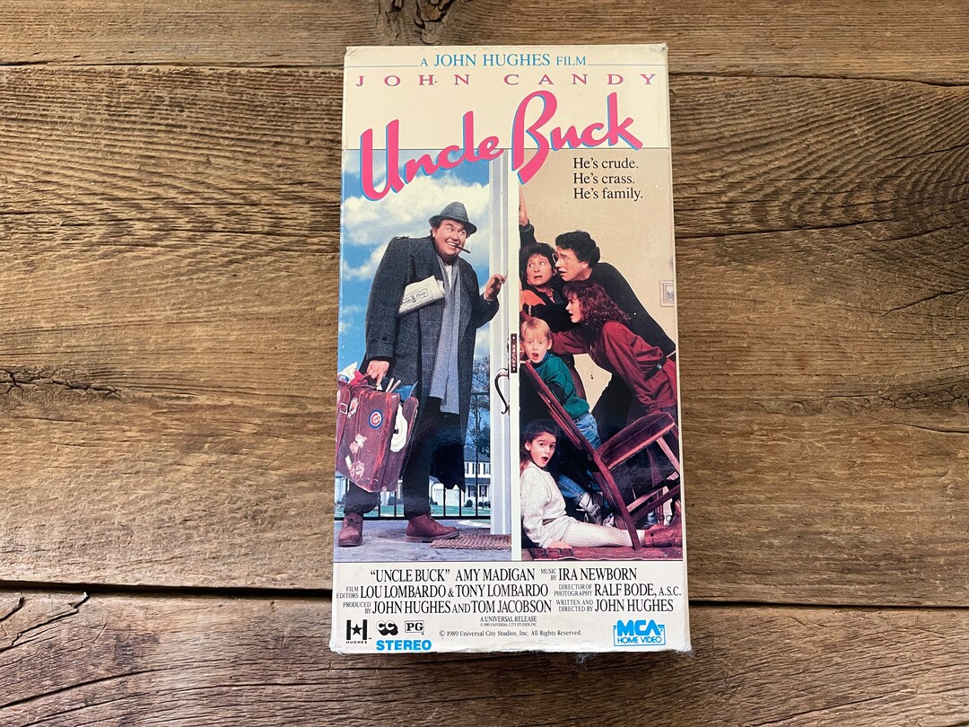 Uncle Buck // Vintage 1989 VHS Comedy Movie // John Candy - Etsy