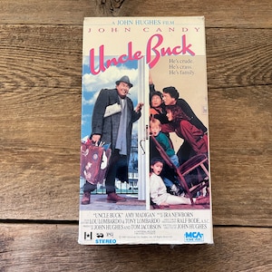 Uncle Buck // Vintage 1989 VHS Comedy Movie // John Candy - Etsy