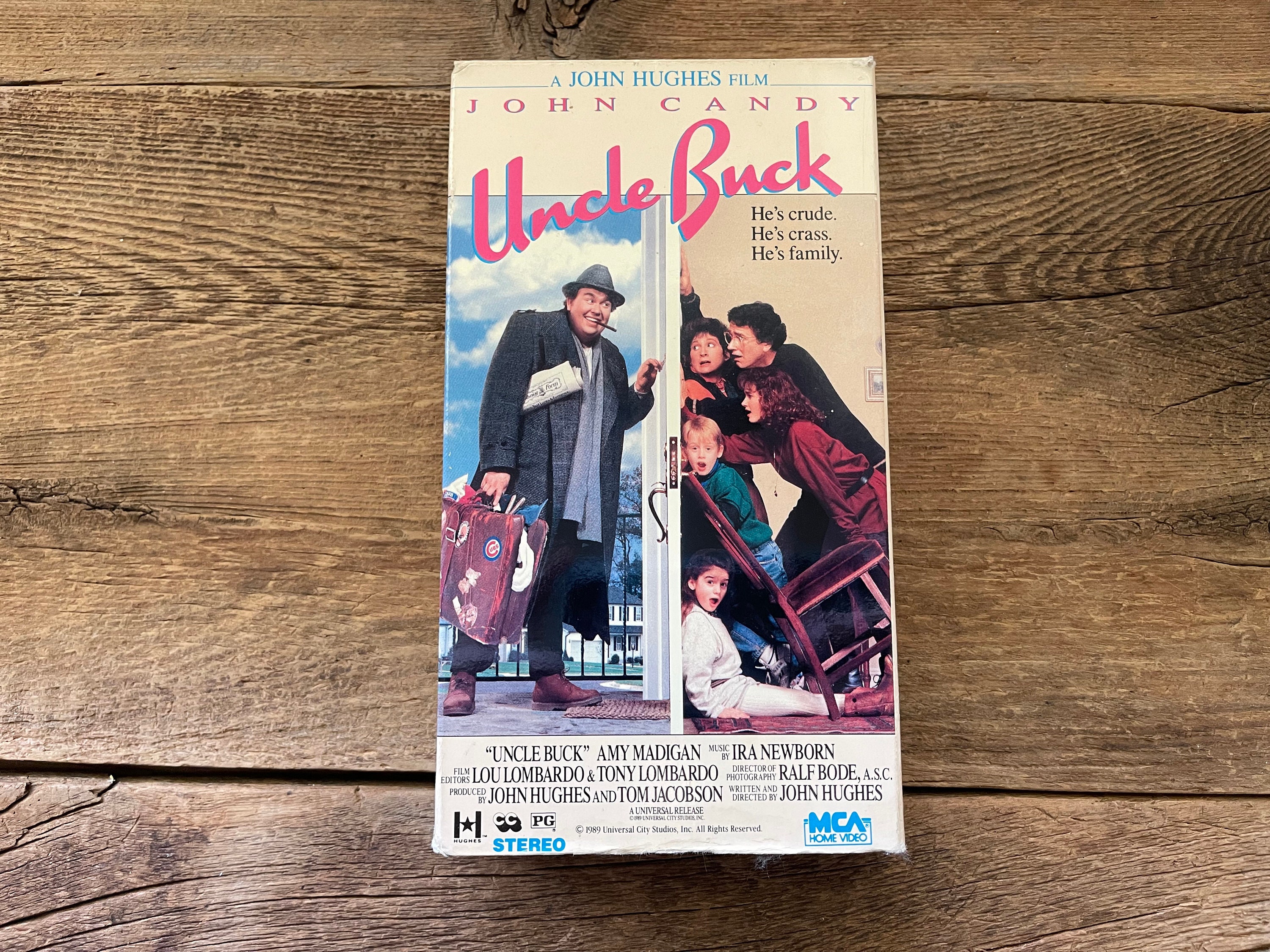 Uncle Buck // Vintage 1989 VHS Comedy Movie // John Candy - Etsy
