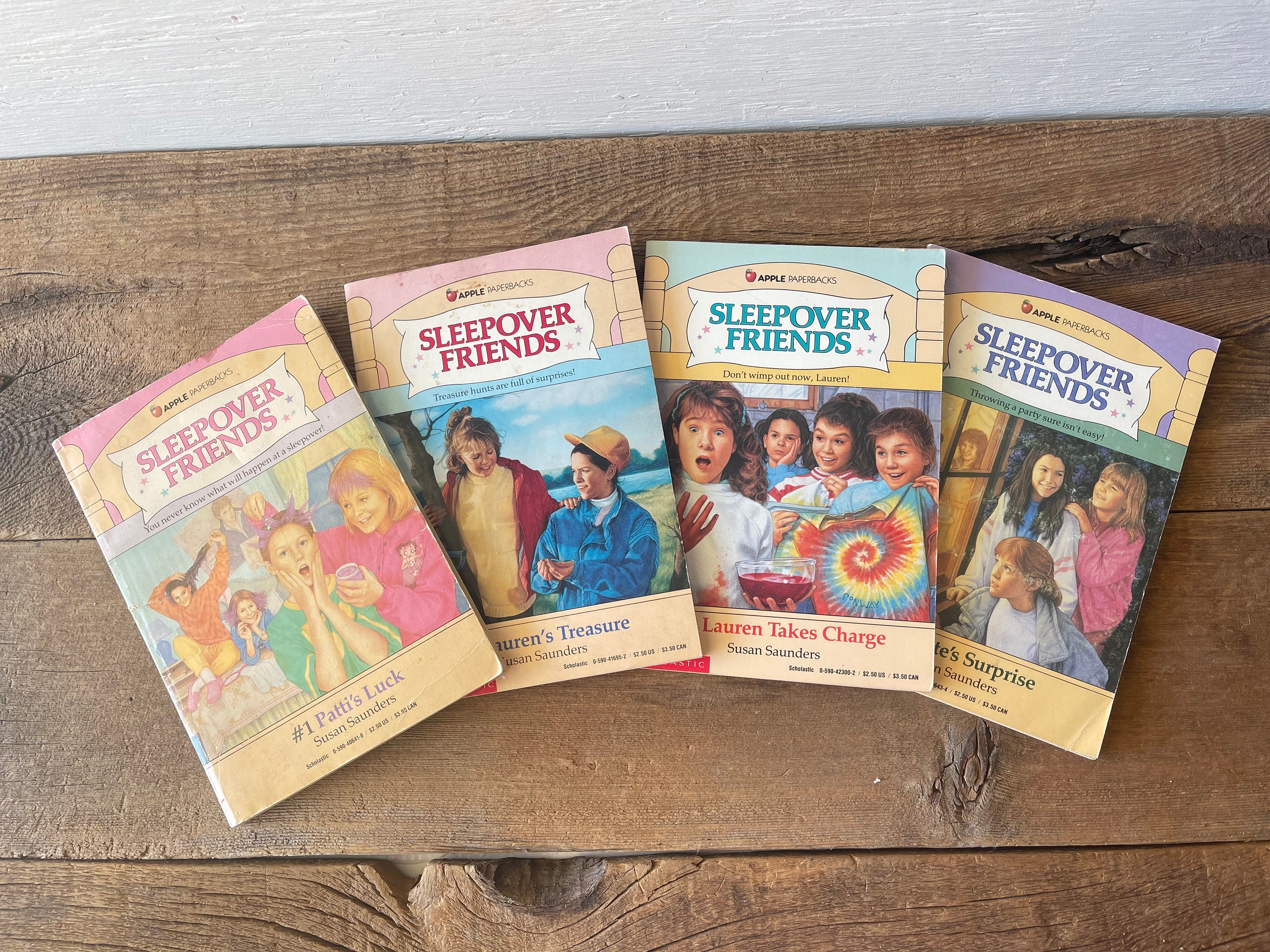 Sleepover Friends // You Choose // Vintage Apple Paperbacks - Etsy