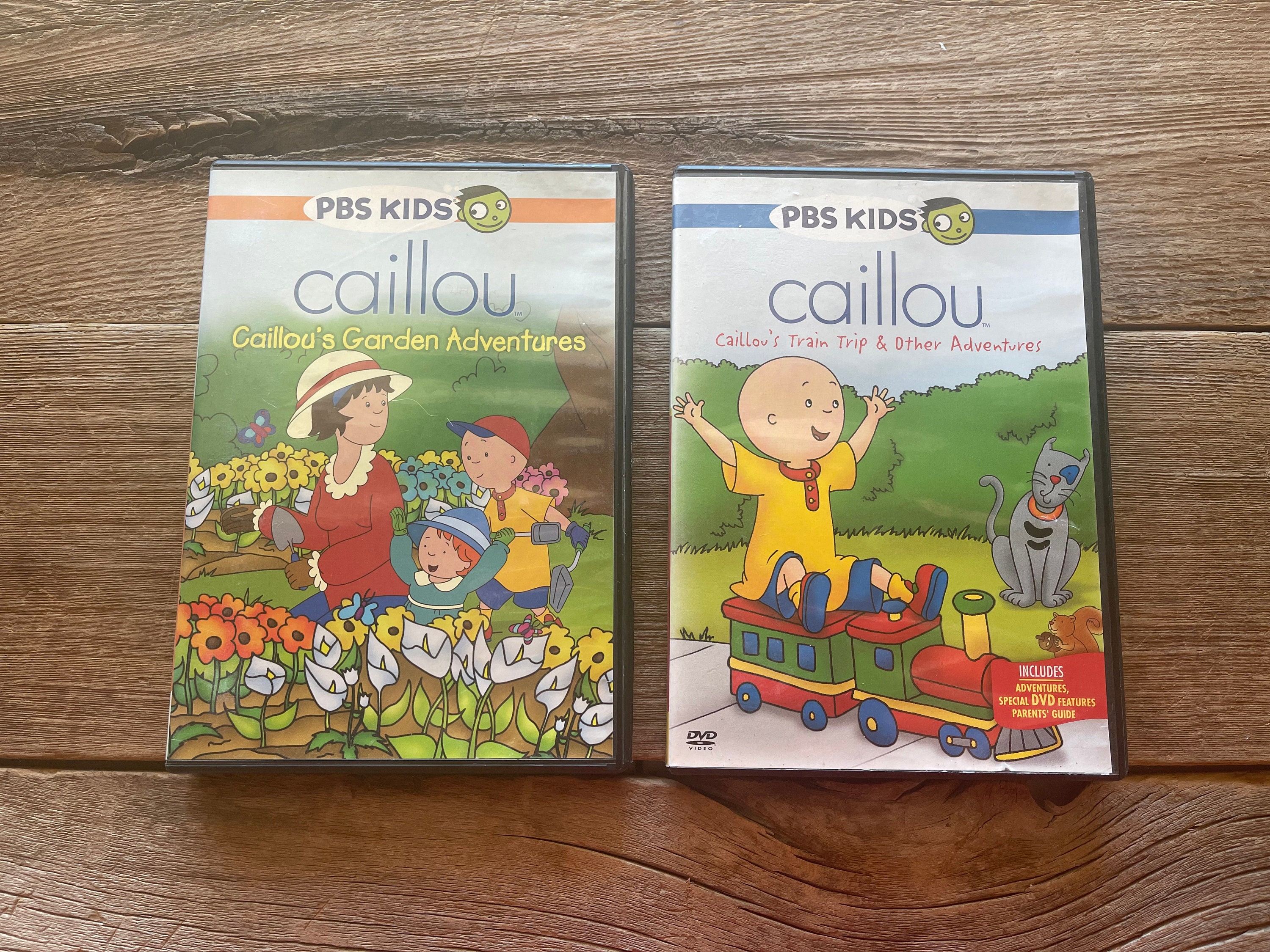Caillou Dvd's // You Choose // Caillou's Train Trip or - Etsy