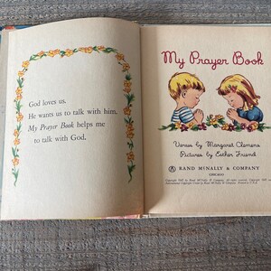 My Prayer Book // Verses by Margaret Clemens, Pictures by Esther Friend ...