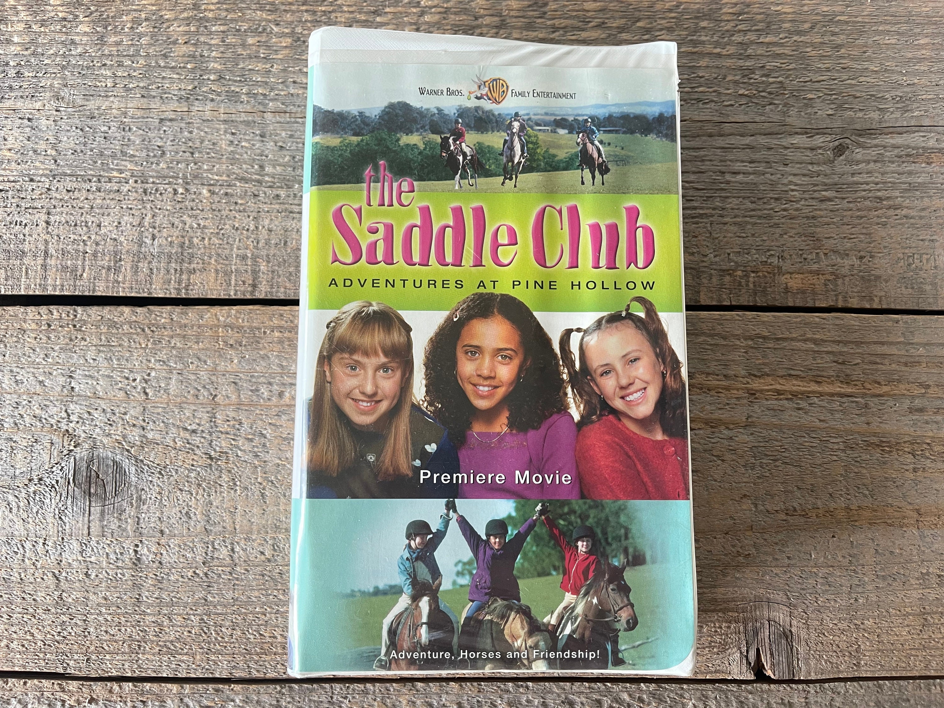 The Saddle Club VHS: Adventures at Pine Hollow // Based on Best Selling ...