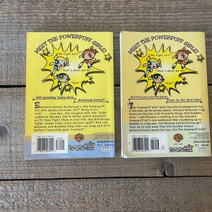The Powerpuff Girls Chapter Books // Sold Individually // 3 Cartoon ...