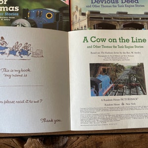 Vintage Thomas the Train Books // You Choose // 1990's Random House ...