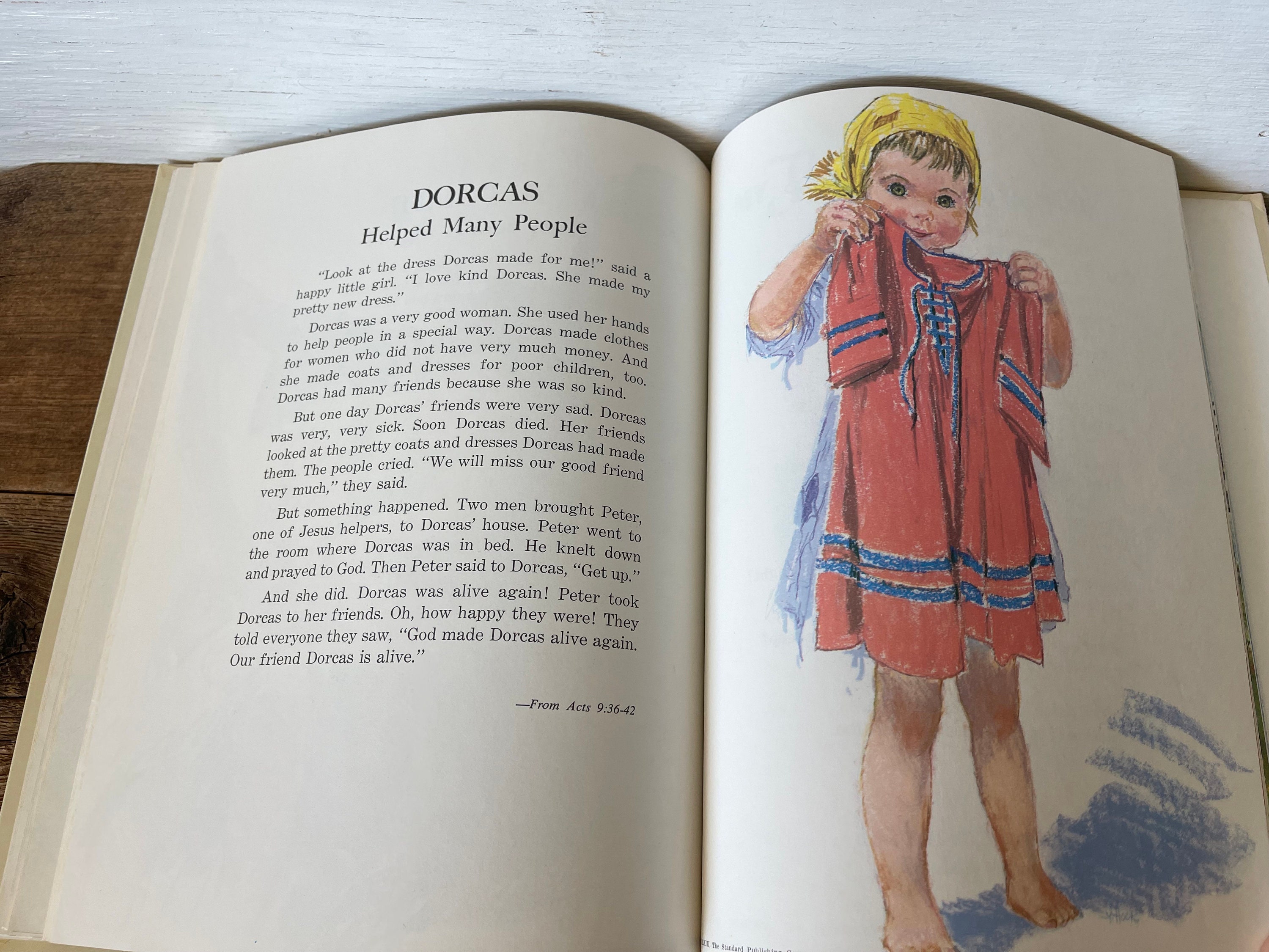 Frances Hook Picture Book With Bible Stories and Present-day - Etsy