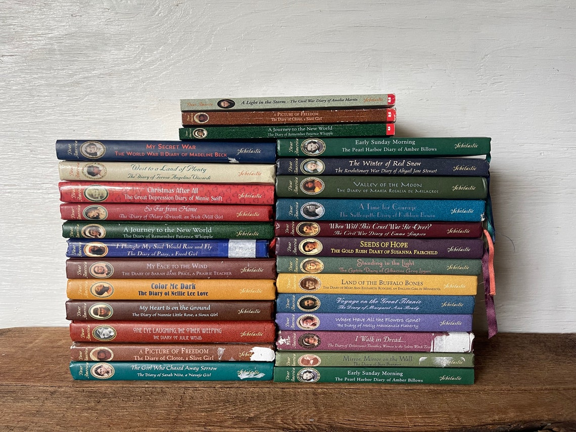 Dear America Diary Books // Sold Individually // Young Adult Historical ...