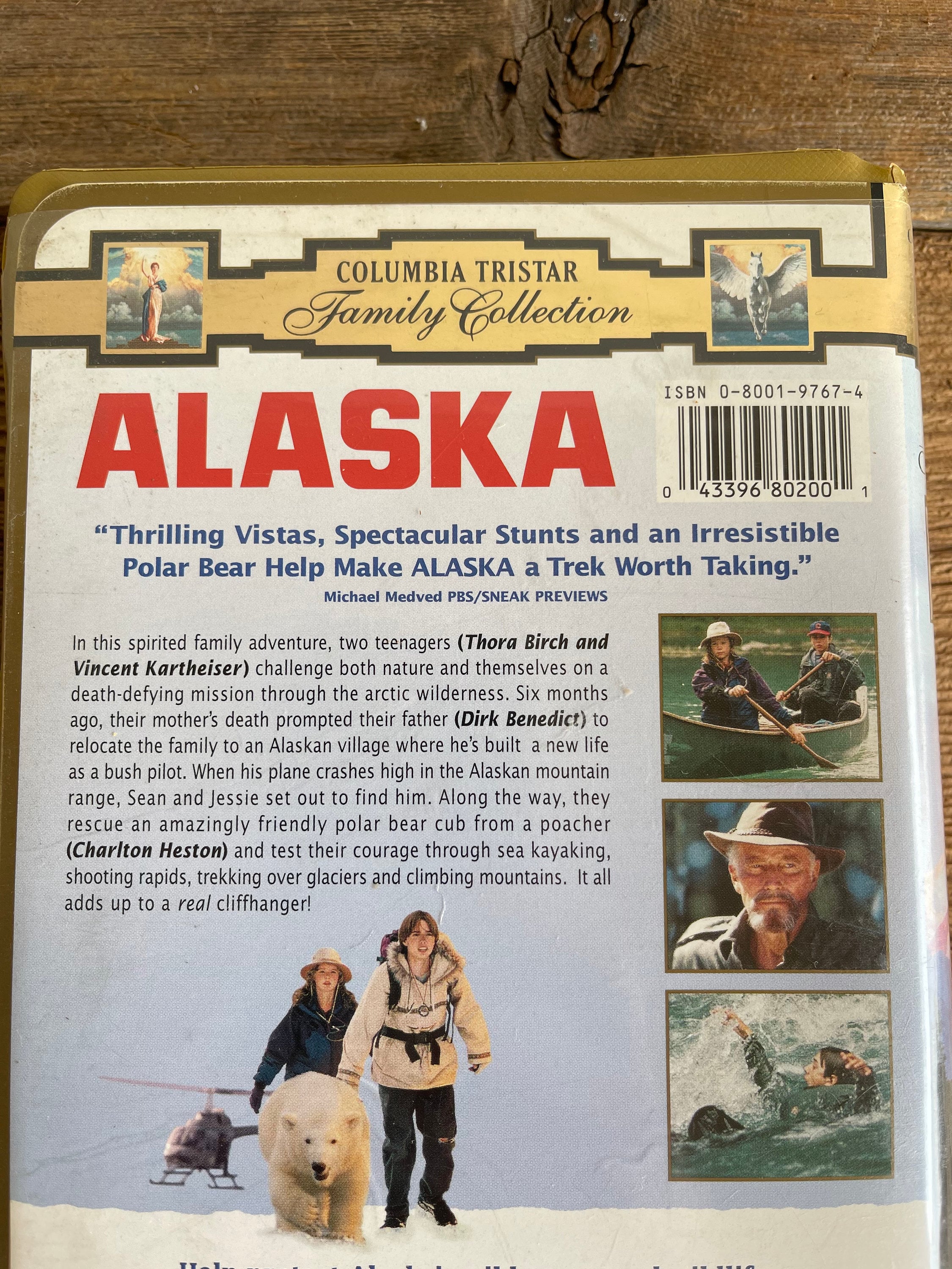 Vintage VHS Movie ALASKA // Columbia Tristar Family - Etsy