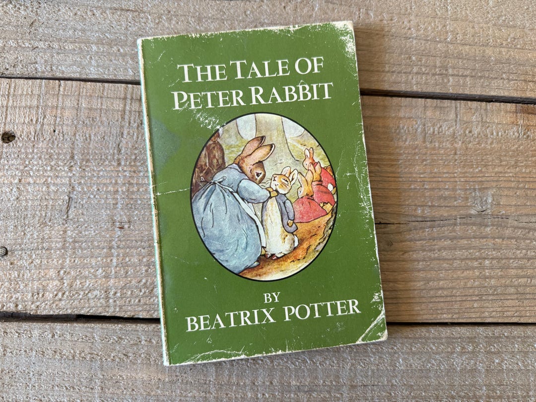 The Tale of Peter Rabbit // by Beatrix Potter // the Grolier Society ...