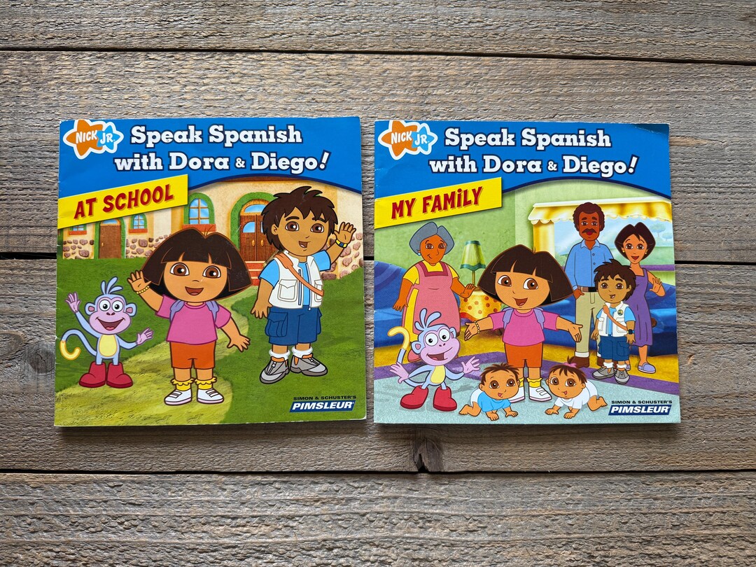 Speak Spanish With Dora & Diego! Family Adventures Books With Cds ...