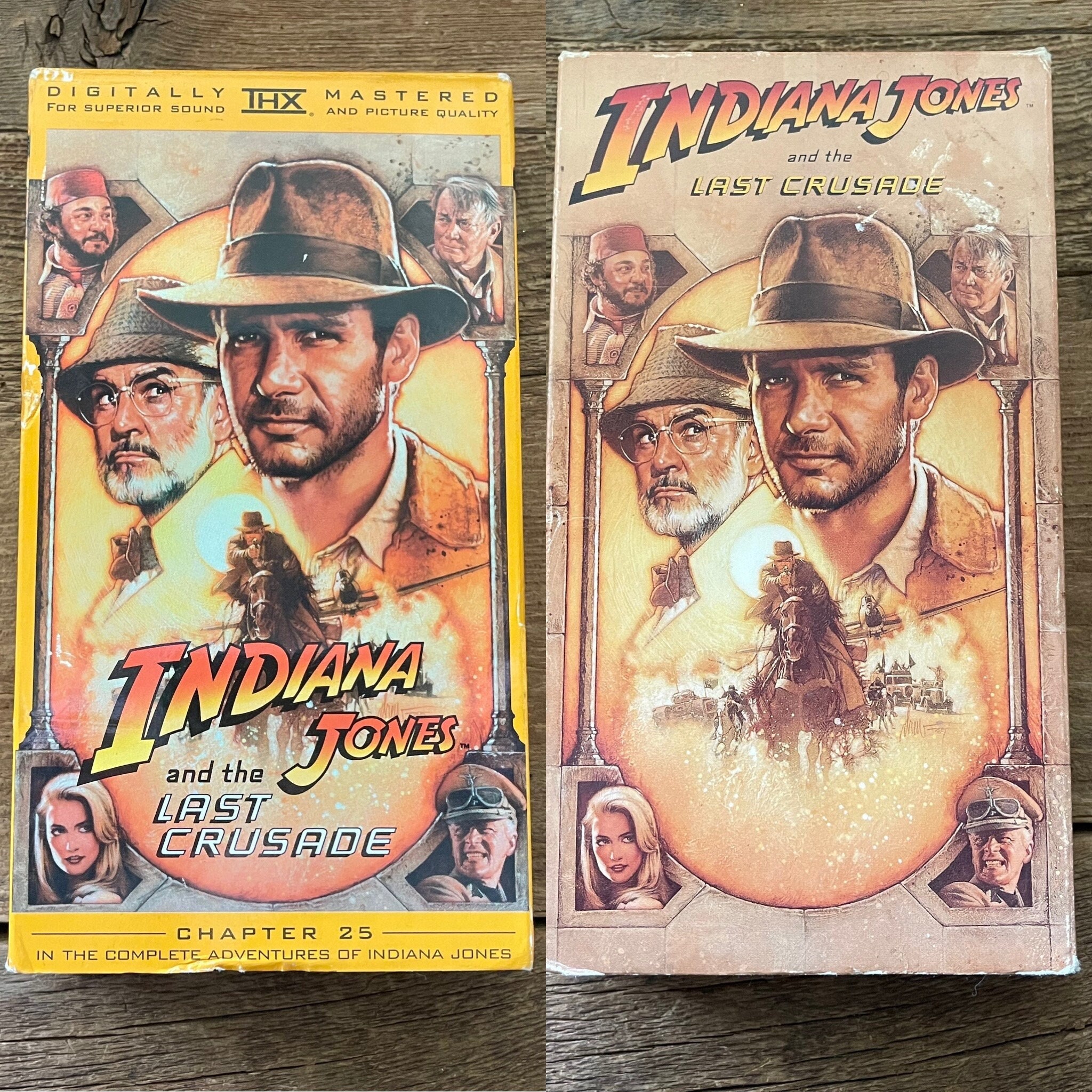 Indiana Jones and the Last Crusade VHS // 1989 or 1999 // Harrison Ford ...