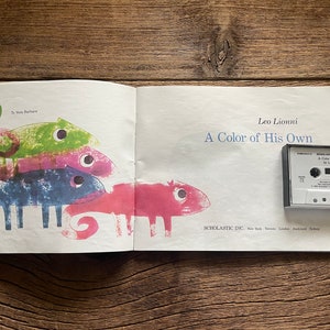A Color of His Own // Leo Lionni // Vintage Book and Cassette Tape Set ...