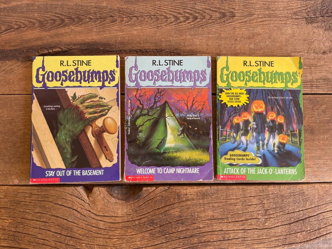 1990's Goosebumps Books // You Choose // R.L. Stine - Etsy