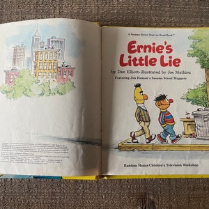 Vintage Sesame Street Books // Sold Individually // 1980's Start-to ...