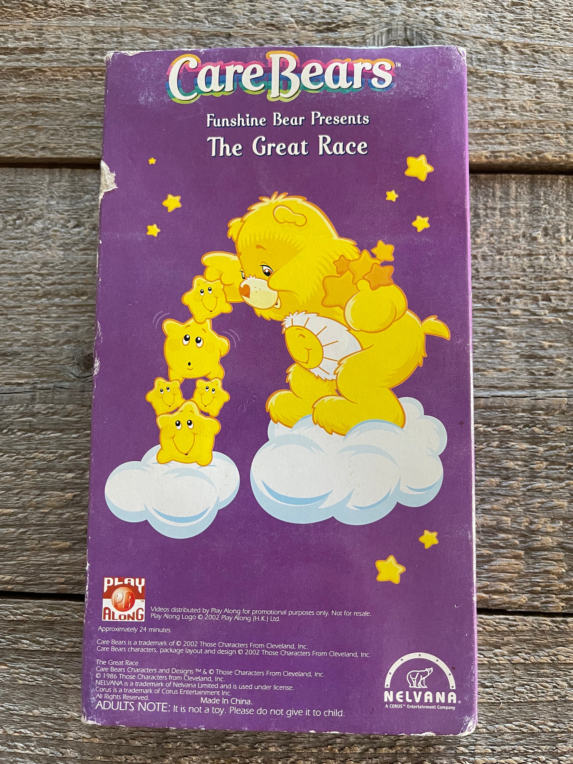 Vintage Care Bears VHS Movie // Funshine Bear Presents the - Etsy