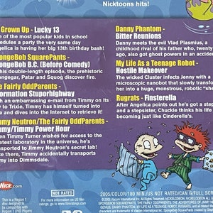 Nick Picks 1 DVD // 2005 Nickelodeon TV Shows // Spongebob, Fairy ...