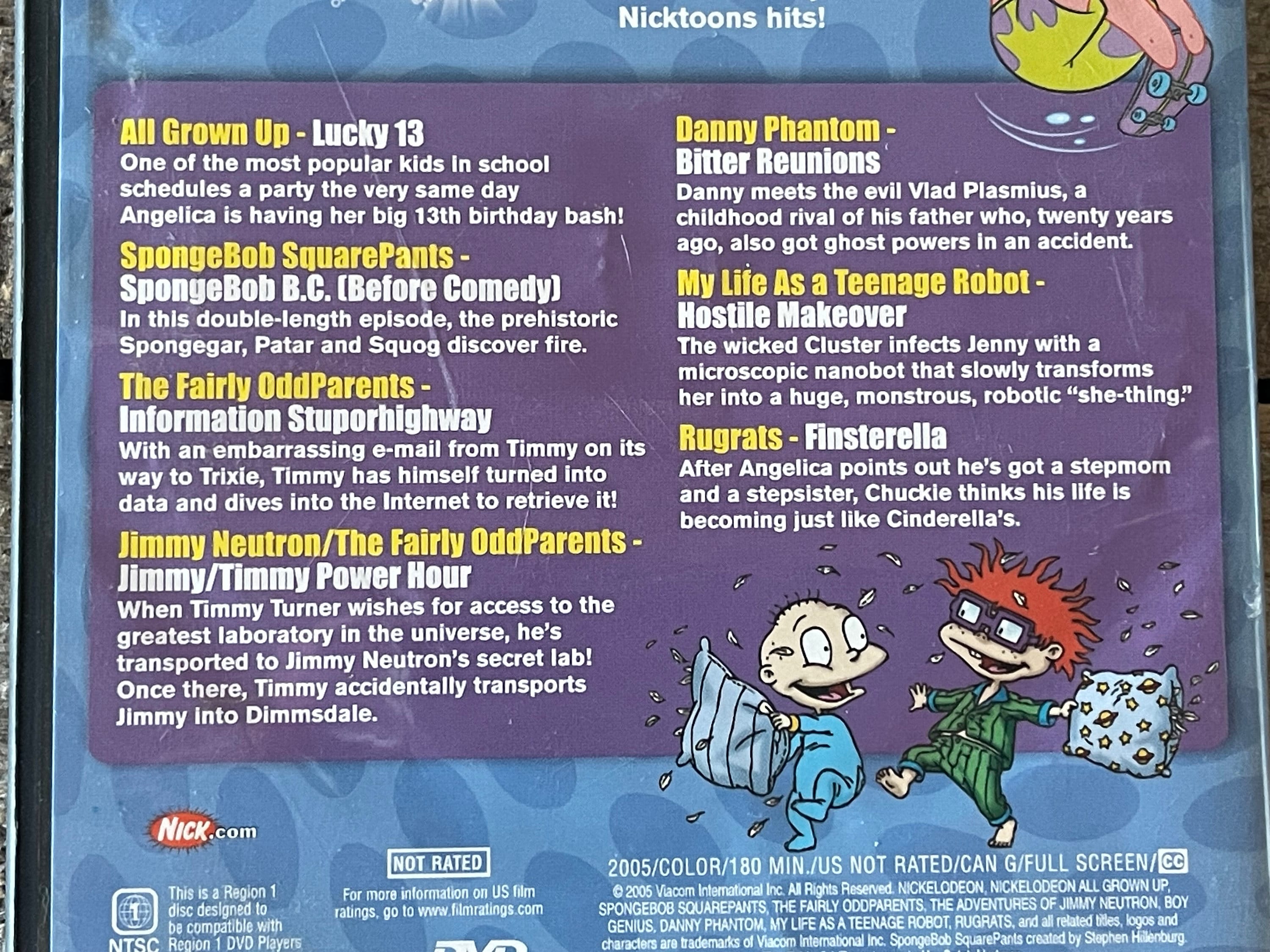 Nick Picks 1 DVD // 2005 Nickelodeon TV Shows // Spongebob, Fairy ...