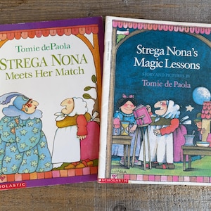 Strega Nona Books // Tomie De Paola // You Choose // 1990's Scholastic ...