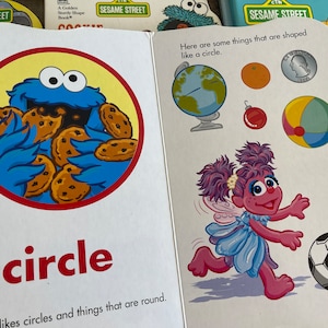 Sesame Street Board Books // Sold Individually // Jim Henson Muppets - Etsy
