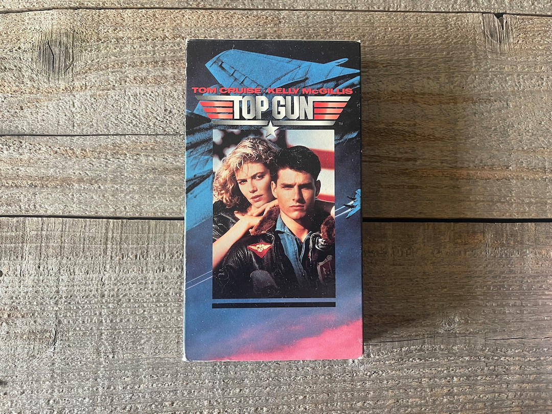 Top Gun // 1996 Vintage VHS Movie // Tom Cruise, Kelly Mcgillis - Etsy