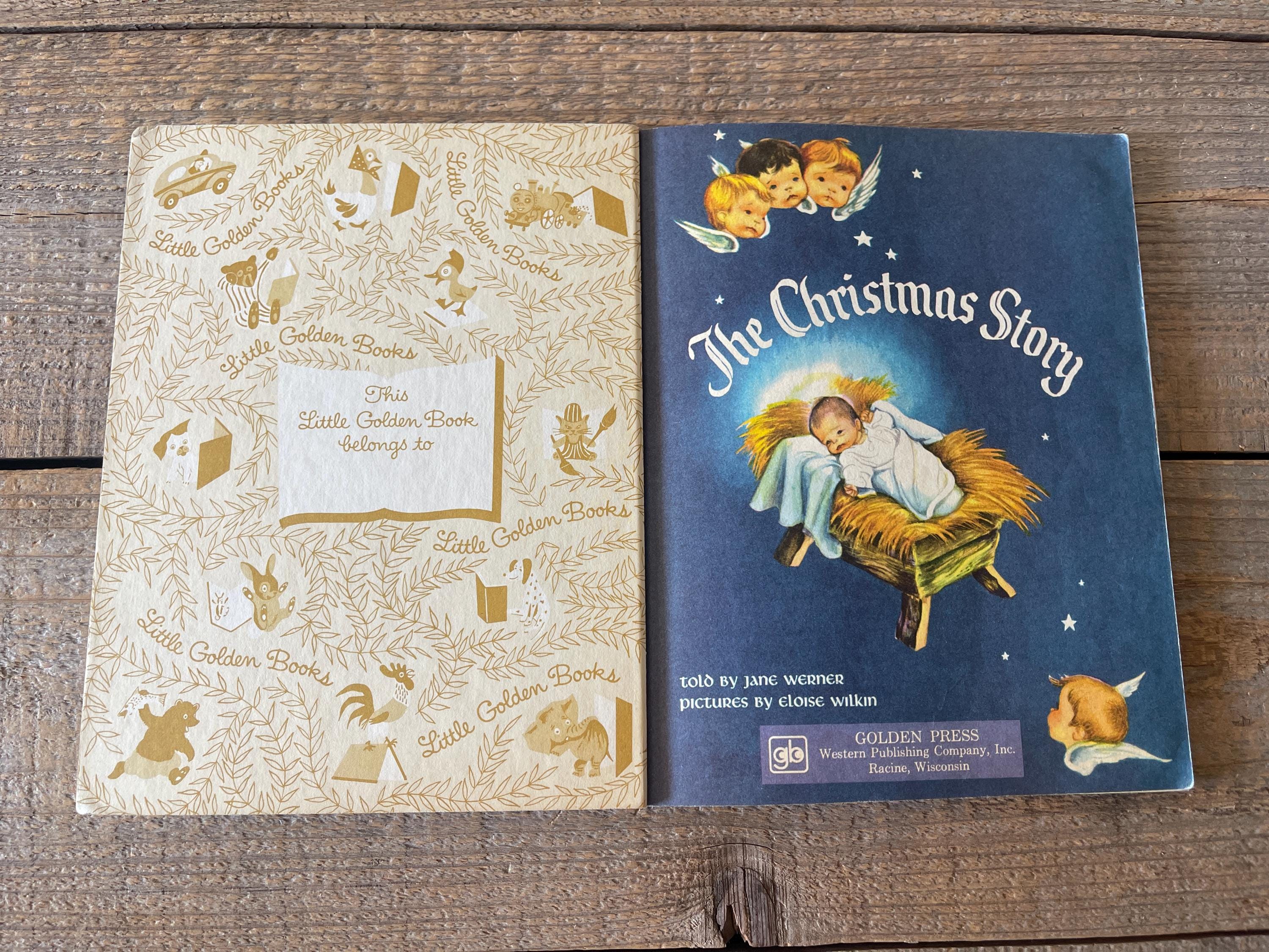 The Christmas Story // A Little Golden Book // Jane Werner, Pictures by ...